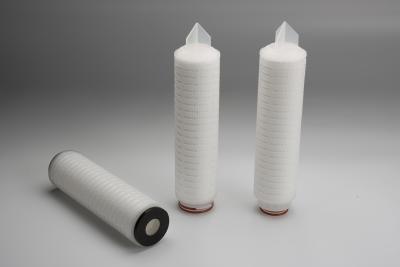 China Double Layer OD68.5mm 0.45 Micron  PPH PP Water Filter Cartridge for sale