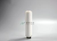 China 0.2 Micron Air Filter Hydrophobic PTFE Pleated Sediment Filter for sale