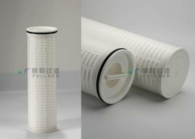 China Pullner High Flow Pleated Filter Cartridge 5 Micron 40 Inch Beta 5000 for sale