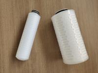 China 0.2 Micron Air Filter Hydrophobic PTFE Pleated Sediment Filter for sale