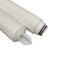 China 0.7m2  Microelectronics Pp Pleated Filter Cartridge low differential pressure for sale