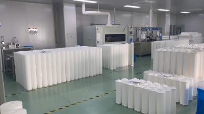 China Big Flow Rate 20''/40''/60'' 5 micron PP/Glass fiber Pleated Filter For Reverse Osmosis Prefiltration for sale