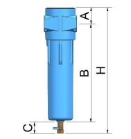China Customized Air Filter with 1 Micron Filtration Performance for sale