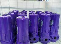 China 1/2 Inch NPT Inlet/Outlet Connection Aluminum Compressed Air Filter Unique Lock Design Pressure Loss About 0.25 Bar for sale