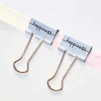 China Assorted Binder Clips 100 Pack 1.25 to 0.6 Inch Metal Paper Clamps for Office School Supplies for sale