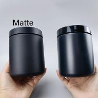 China Hot Sale 300ml 500ml 530ml 600ml 1100ml Luxury Empty Large Cosmetic Containers Plastic Jars Plastic Jar Set for sale