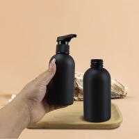 China Custom 250ml 500ml 1000ml Frost Matte Body Care Cosmetic Container Shampoo Conditioner Shower Gel Lotion Plastic Bottle for sale