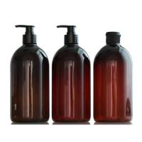 China Custom 250ml 500ml 1000ml Frost Matte Body Care Cosmetic Container Shampoo Conditioner Shower Gel Lotion Plastic Bottle for sale