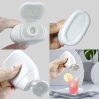 China 40ml 45ml 60ml Plastic HDPE PP Squeeze Honey Tomato Sauce Concentrated Juice Water Enhancer Bottle With Silicone Valve for sale