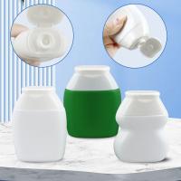 China 40ml 45ml 60ml Plastic HDPE PP Squeeze Honey Tomato Sauce Concentrated Juice Water Enhancer Bottle With Silicone Valve for sale