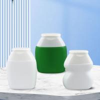 China 40ml 45ml 60ml Plastic HDPE PP Squeeze Honey Tomato Sauce Concentrated Juice Water Enhancer Bottle With Silicone Valve for sale