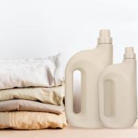 China Custom HDPE 2L Laundry Detergent Bottle Washing Bucket Liquid Plastic Bottle for sale