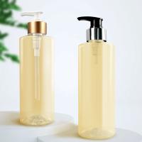 China Essential Lotion Shampoo Conditioner Dispenser Body Shower Gel Empty PET Bottles Packaging For Skin Care for sale