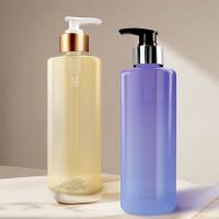 China 350ML 400ML 500ML Essential Lotion Shampoo Spray Liquid Conditioner Dispenser Plastic PET Bottles For Hiar Care for sale