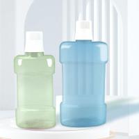 China High End Portable 250ml 500ml Plastic Mouthwash Bottle for Mouth Clean Wash Plastic Bottle for sale