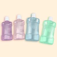 China High End Portable 250ml 500ml Plastic Mouthwash Bottle for Mouth Clean Wash Plastic Bottle for sale
