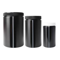 China Custom Wide Mouth 7 oz 17 oz  35 oz Cookie Honey Jar Candy Jam Spices Plastic Jar with Lids for sale