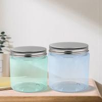 China Customization Plastic Clear 17oz 20oz PET Wide Mouth Coffee Bean Storage Salad Dessert Sealed Dry Fruit Jars for Food Packaging for sale