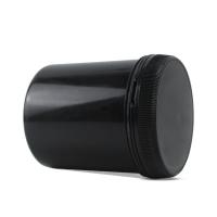 China Biodegradable Body Butter Jar Luxury Plastic Pot Cream Cosmetic Jar 1000ml Cosmetic Jars With Lid for sale
