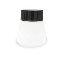 China Wholesale Custom Tooth Powder Packaging Empty  White Hdpe Bottle 40ml Mini Plastic Bottles for sale