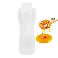 China Empty Chili Soy Tomato Hot Sauce Bottles Packaging 250ml 350ml 500ml 700ml 1 Litre LDPE Squeeze Plastic Bottle with Cap for sale