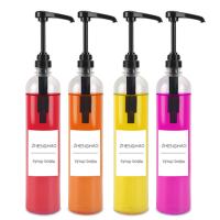 China Good Quality Food Syrup Pump Syrup Plastic Bottle Pump Syrup Dispenser for sale