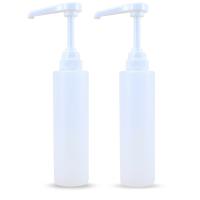 China Good Quality 300ml 10oz Bottles Syrup Pumps Dispenser Plastic and Olive Oil Plastic Bottle for sale