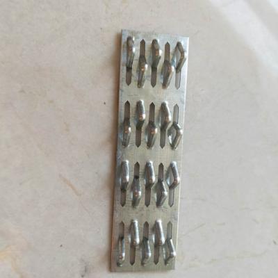 China 1.0mm Galvanized Steel Tylok Plates with Screw or Bolt Installation for sale