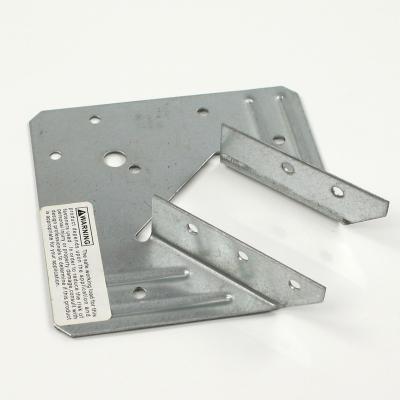 China 2x4 Joist Hangers Black Face Mount Joist Hangers 2x4 Deck Rafter Brackets Hurricane Ties Brackets For Shed / Barn / Coop / Porch / Fence Structurally Sound And Aesthetically Pleasing for sale