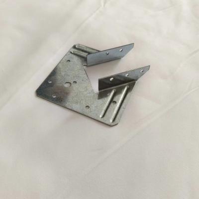 China Steel Joist Hangers Hurricane Straps For Rafter Fit 2X Truss To Rafter Connector Roofing Trusses Wood Timber Connectors for sale