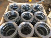 China Silver Galvanized Steel Strip Brace Corrosion Resistant for Coiled Strap Applications for sale