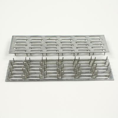 China Pronged Truss Mending Plate Galvanized Steel Mounting Repair Tie Brackets for Roofing, Wood Timber Connector for sale