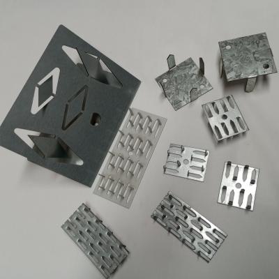 China Galvanized Steel 8-Pin Acoustical Insulation Impaling Clips for sale