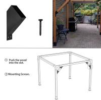 China Pergola Brackets 6x6 Actual 5.6 