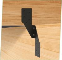 China Hurricane Straps H2.5A Right Tie Heavy Duty Galvanized Hurricane Tie Hurricane Straps Widely Applicable Rafter Ties Can Realize Double Reinforcement Or Fits For Left Hander 25pcs for sale