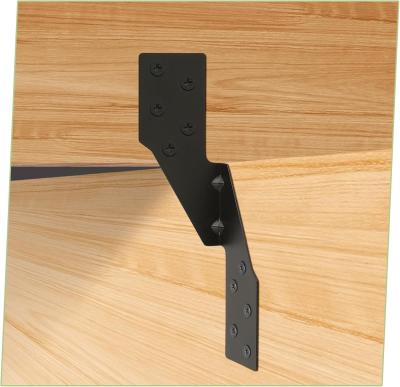 China Hurricane Straps H2.5A Right Tie Heavy Duty Galvanized Hurricane Tie Hurricane Straps Widely Applicable Rafter Ties Can Realize Double Reinforcement Or Fits For Left Hander 25pcs for sale