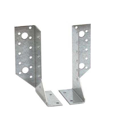 China 2x6 Joist Hangers For Wood 18 Gauge Galvanizing Face Mount Joist Hangers Joist Hanger 2x6 Hurricane Ties Brackets For Rafters for sale