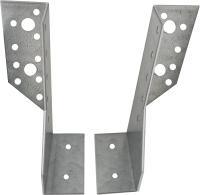 China 2x6 Joist Hanger 20 Gauge Galvanizing Face Mount Joist Hangers For Wood 10 Pack for sale