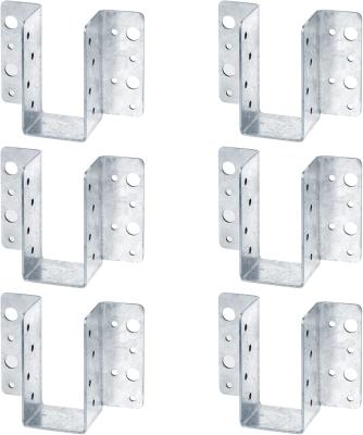 China 2X10 Joist Hanger 20 Gauge LU210 Galvanizing Face Mount Joist Hangers For Wood Hurricane Ties Widely Applicable Rafter Ties for sale
