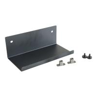 China Solid Steel Floating Shelf Mounts For Acoustic Panels Twist & Go for sale