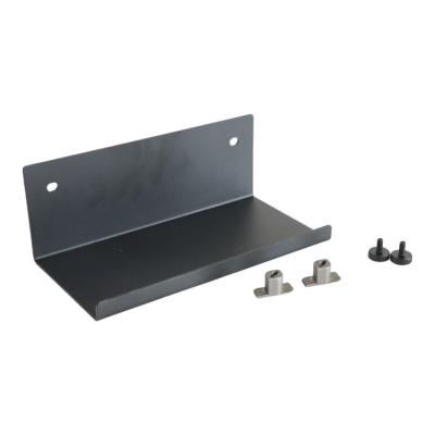 China Solid Steel Floating Shelf Mounts For Acoustic Panels Twist & Go for sale