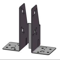 China Easy Fixing Steel Girder Brackets for Timber Roof Trusses or Rafters and Timber Beams for sale