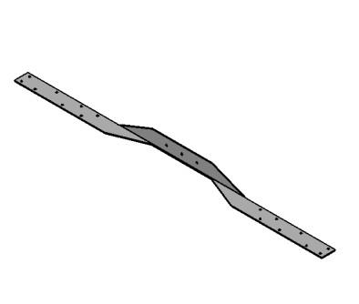China Cyclone Ties Are Used To Secure Purlins Rafters And Trusses To Top Plates And Timber for sale