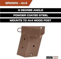 China Deer Stand Brackets  4x4 Powder Coated Steel Elevator Brackets for Outdoor Hunting Platform Elevated Deer Blinds Tower for sale