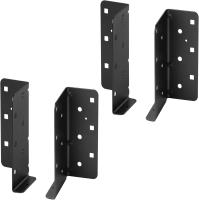 China 2 Pairs Split Joist Hanger Structural-Connectors Face Mount Hot Dip Galvanized Steel Joist Hangers for sale