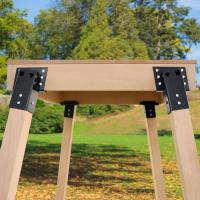 China Elevator Bracket 4x4 Deer Blind Bracket Deer Tree Stand Outdoor Angle Brackets for Hunting Box Shooting Shacks Platform for sale