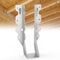 China Metal Face Mount Joist Hangers, Lu26 Joist Hanger Galvanized, Hurricane Ties for Rafter for sale