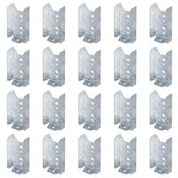 China 2x4 Fence Brackets for Wood Rail, Deck Railing Brackets for Wood Post Connectors for sale