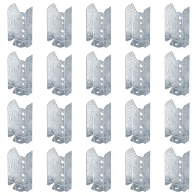 China 2x4 Fence Brackets for Wood Rail, Deck Railing Brackets for Wood Post Connectors for sale