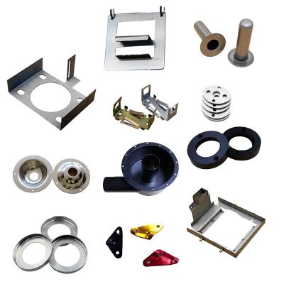 China Custom Manufacturing Powder Coated Sheet Metal Fabrication with CNC Punching for Precision Metal Stamping Parts for sale